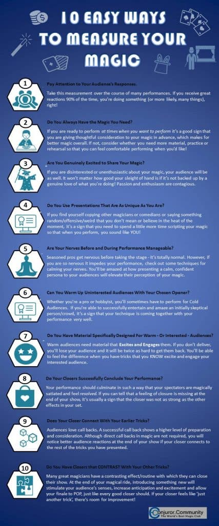 10 Easy Ways to Measure Your Magic - Conjuror Community